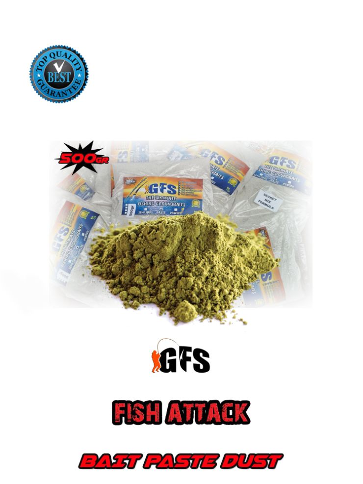 GFS FISH ATTACK POWDER & PASTE BAIT
