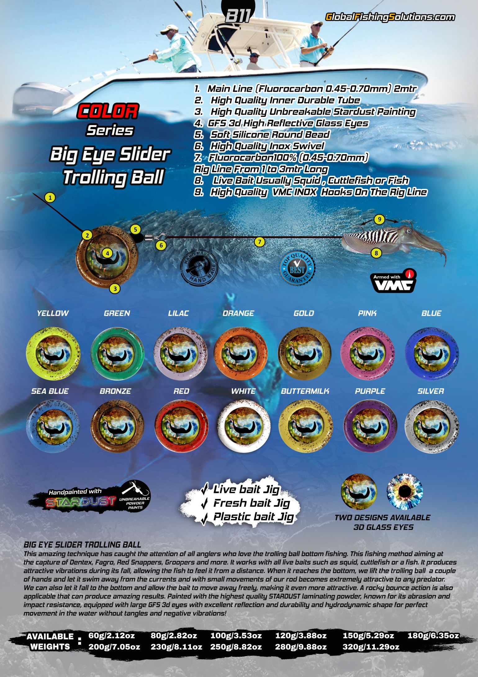 MAXIMUS TROLLING JIG SERIES